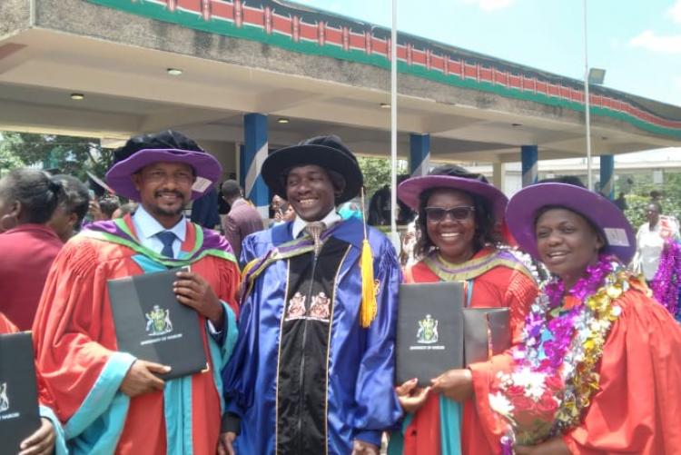 Agricultural Economics 69th Graduation Ceremony - PhD Graduands with ...